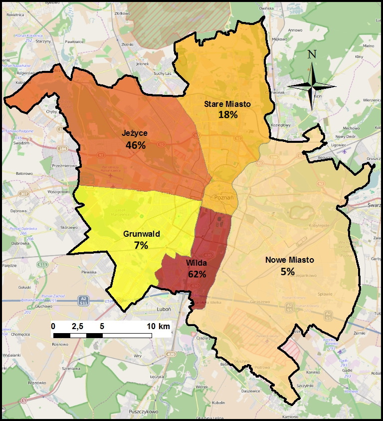 GIS w analizach zróżnicowania czasoprzestrzennego przestępczości na ...
